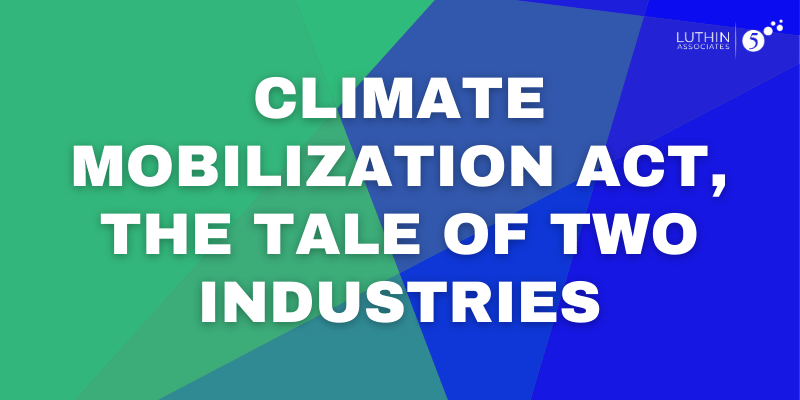 Climate Mobilization Act, the Tale of Two Industries